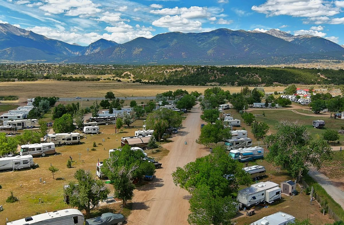Valley Mobile RV Park - Buena Vista, Colorado, RV, lodging, accommodations